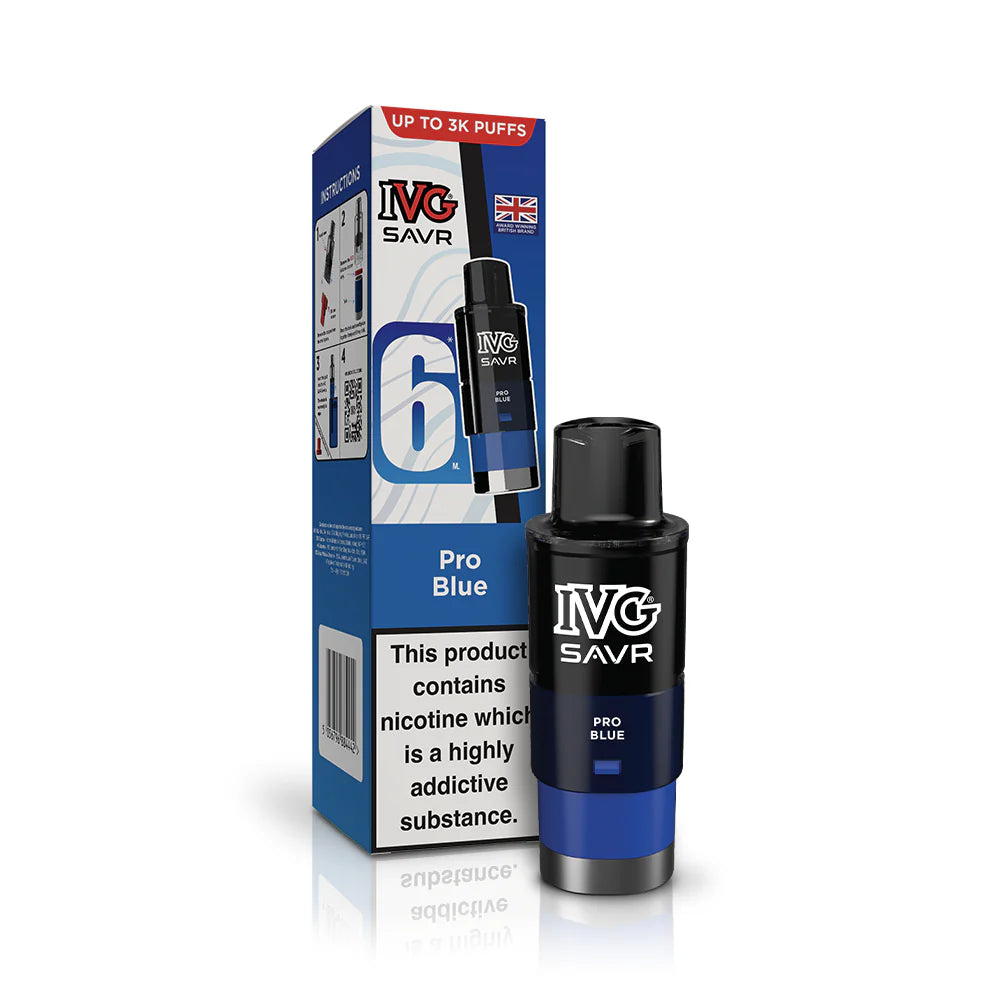 Pro Blue IVG SAVR Pod & Refill | £3.99