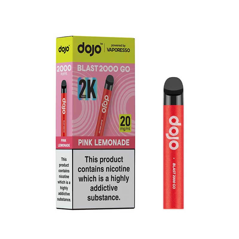 Pink Lemonade Dojo Blast 2000 Go Pod | Only £3.99 – Juicy Vapes